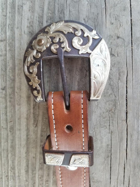 B289 3/4 inch or 1 inch iron buckle | Cowperson Tack